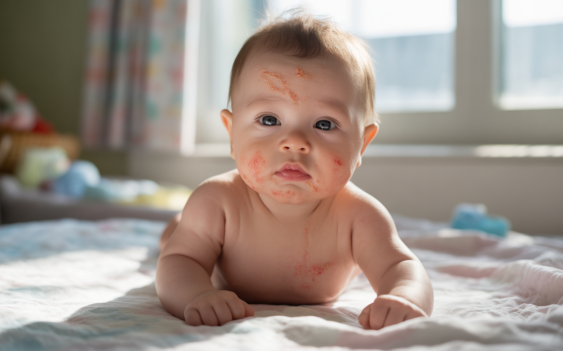 Bouton de chaleur sur un bébé : Comment les reconnaître ? 🌡️